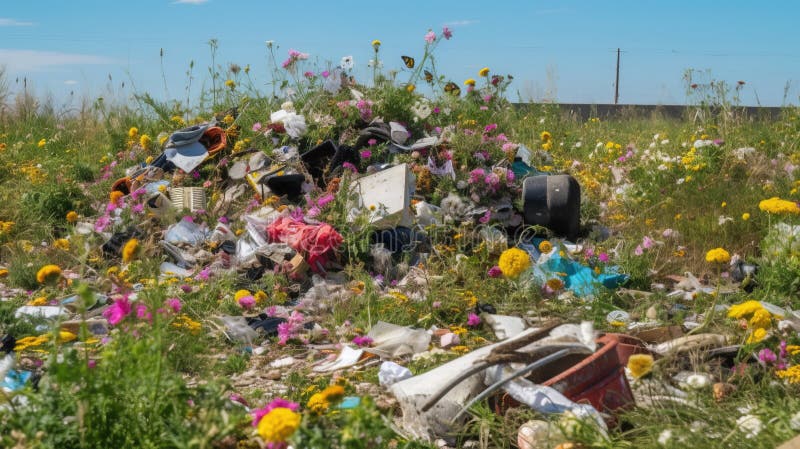 Utilization of Garbage, Waste. Ecological Concept of Separate ...