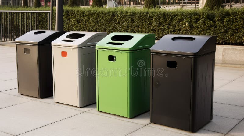 Utilization of Garbage, Waste. Ecological Concept of Separate ...