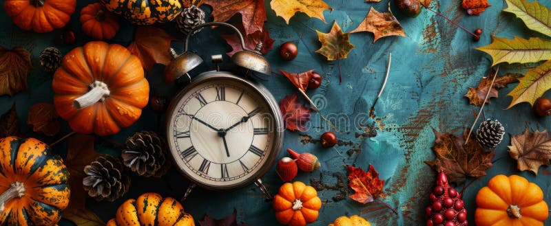 Educational Planning for Autumn Season Stock Image - Image of ...