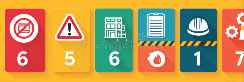 Comprehensive Workplace Safety Rules Explained in a Clear 6-step Layout ...