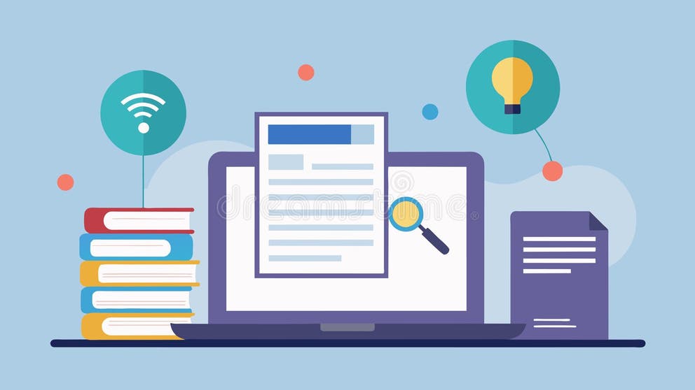 Research Paper Vector Stock Illustrations – 40,851 Research Paper ...