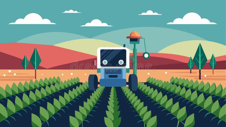 Weeding Robot Stock Illustrations – 43 Weeding Robot Stock ...