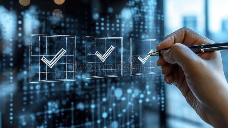 Utilizing Modern Technology for the Efficient Completion of Digital Checklists and Tasks Stock ...