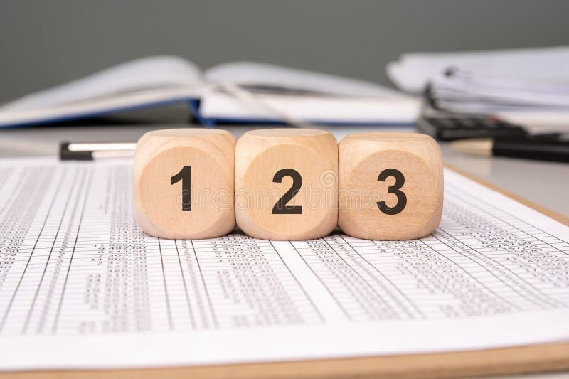 Utilizing Numbered Blocks on a Document Background To Enhance ...