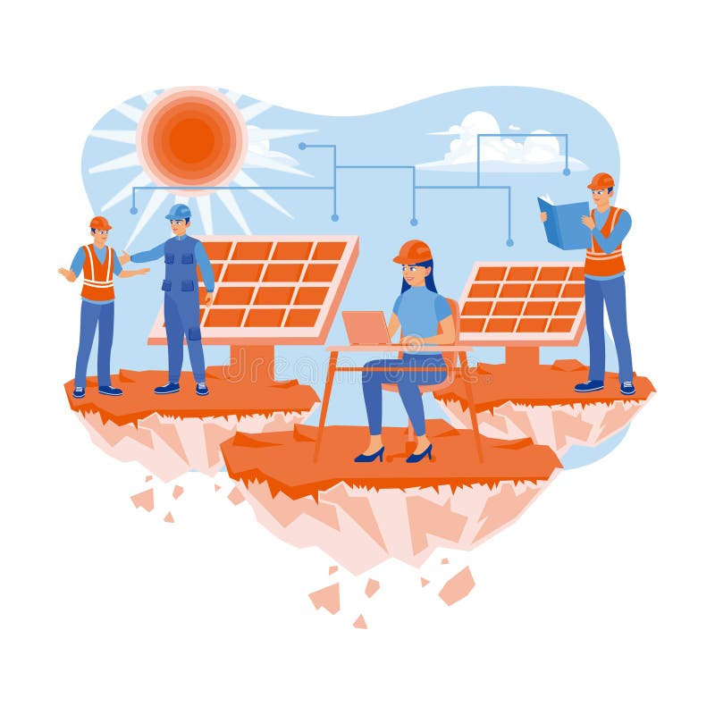 Utilizing Sunlight for the Green Industry. Engineers, Workers, and ...