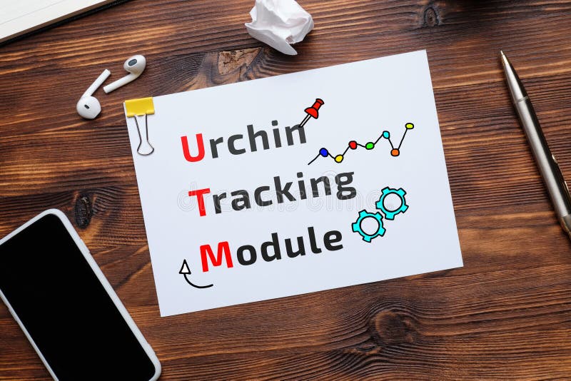 UTM - Urchin Tracking Module. Specialized Parameter in the URL Stock ...