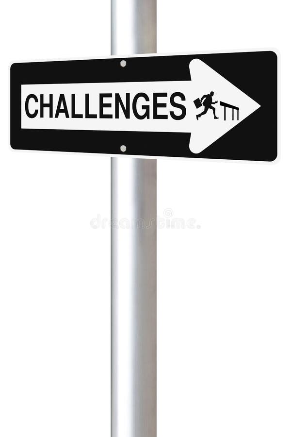 Utmaningar framåt arkivfoto. Bild av lösning, bakgrund - 38429704