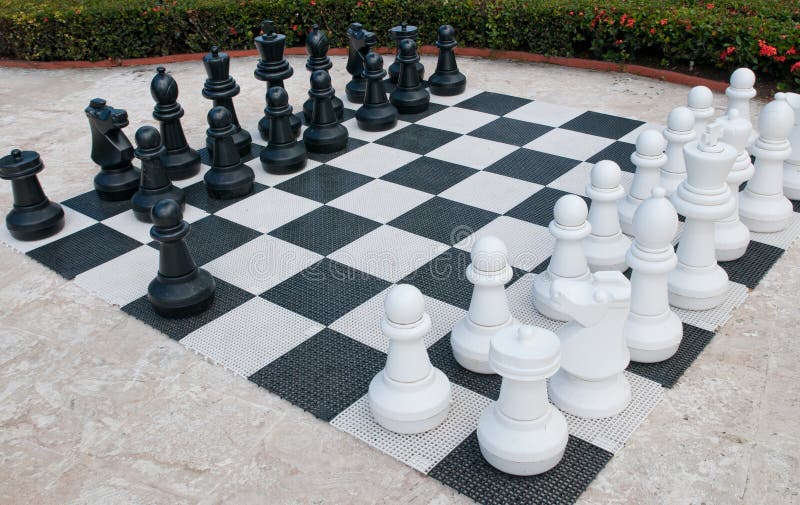 Utomhus- schack arkivfoto. Bild av konkurrens, intelligens - 22706098