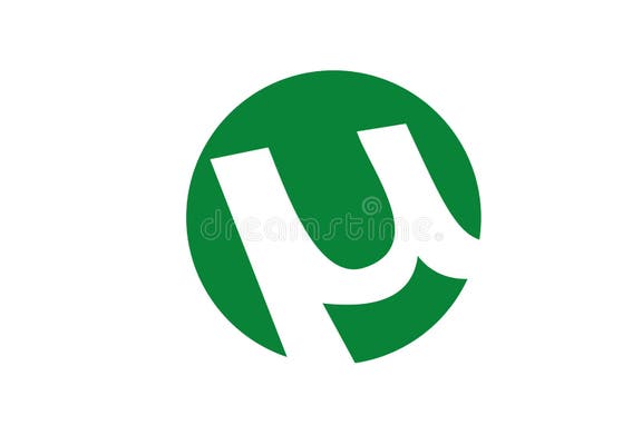 UTorrent Logo editorial photography. Illustration of desktop - 145091882