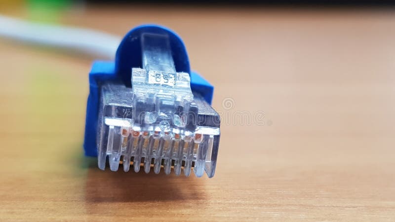 UTP Cable for computer stock image. Image of network - 126595851
