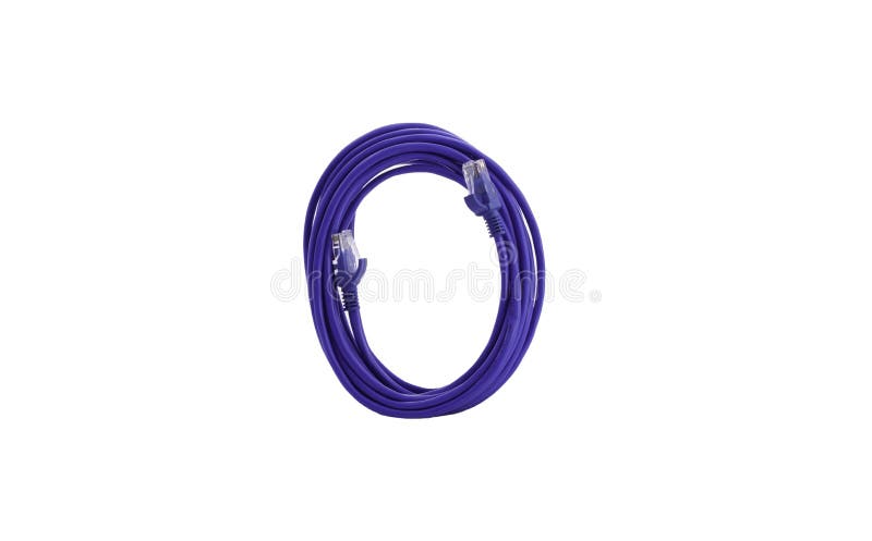 Utp Cable for Internet Connection 2 Stock Photo - Image of isolation ...