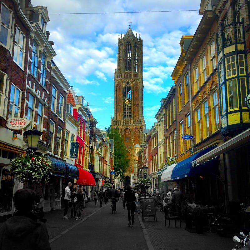 Utrecht Netherlands editorial stock photo. Image of view - 61527693
