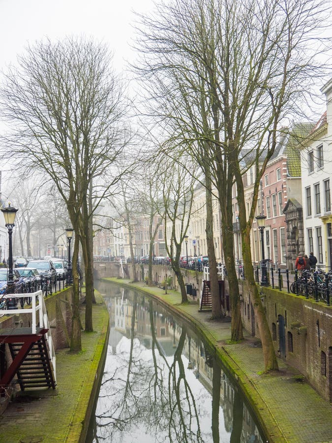 Utrecht in the netherlands stock image. Image of tree - 83357949