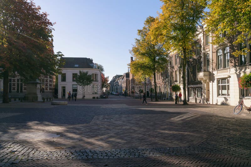 Central Square of Utrecht on Sunday Morning Editorial Photo - Image of ...