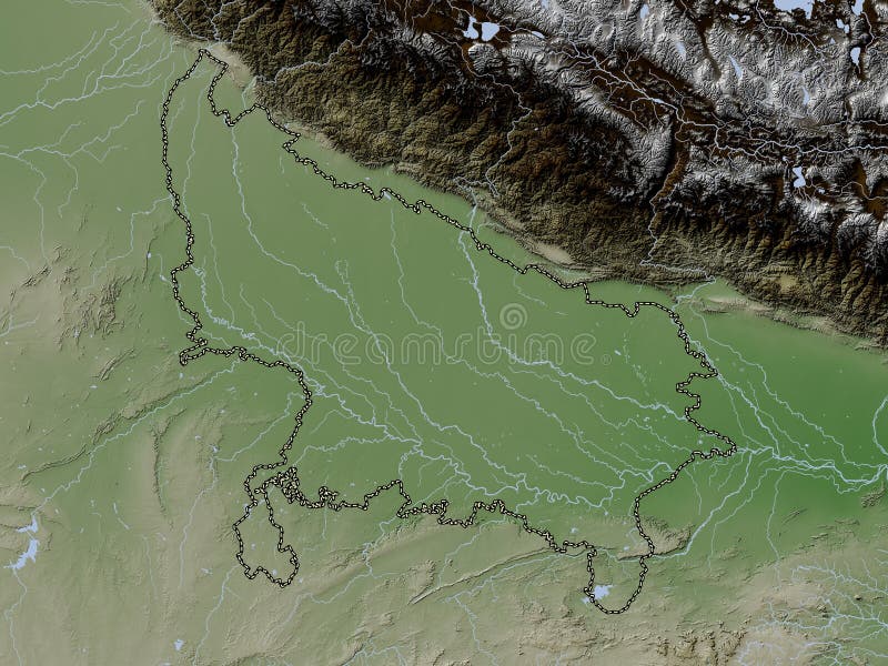 Uttar Pradesh, India. Wiki. No Legend Stock Image - Image of ocean ...