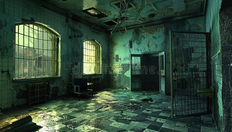 322 Utterly Petrifying 3D Cartoon Abandoned Asylum Overrun by ...