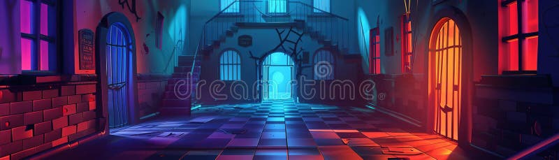244 Utterly Terrifying 3D Cartoon Haunted Insane Asylum for the ...