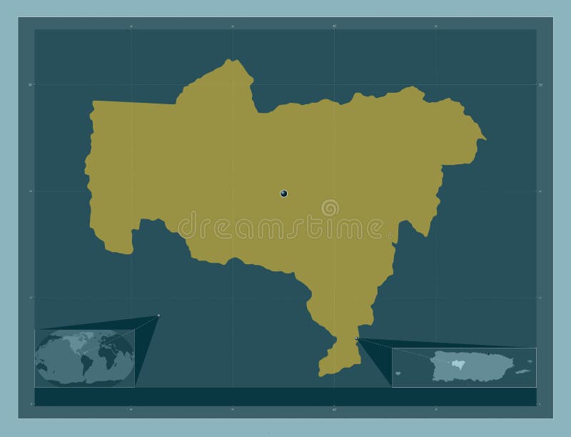 Utuado, Puerto Rico. Solid. Capital Stock Illustration - Illustration ...