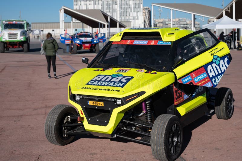 Front View Utv Arcane Technical Verifications Vehicles Dakar 2025 Stock ...