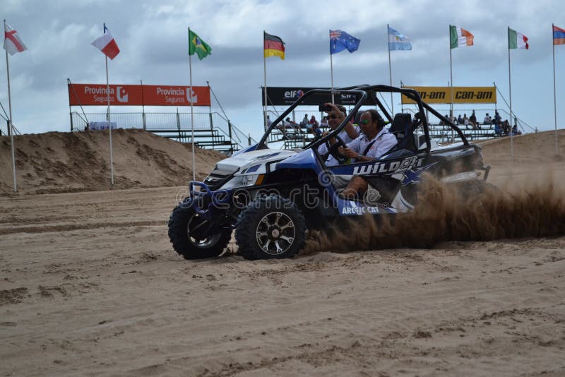 UTV Artic Cat test ride editorial photo. Image of nature - 183902481