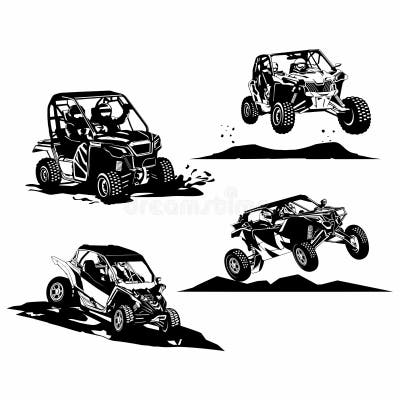 Utv Silhouette Stock Illustrations – 132 Utv Silhouette Stock ...