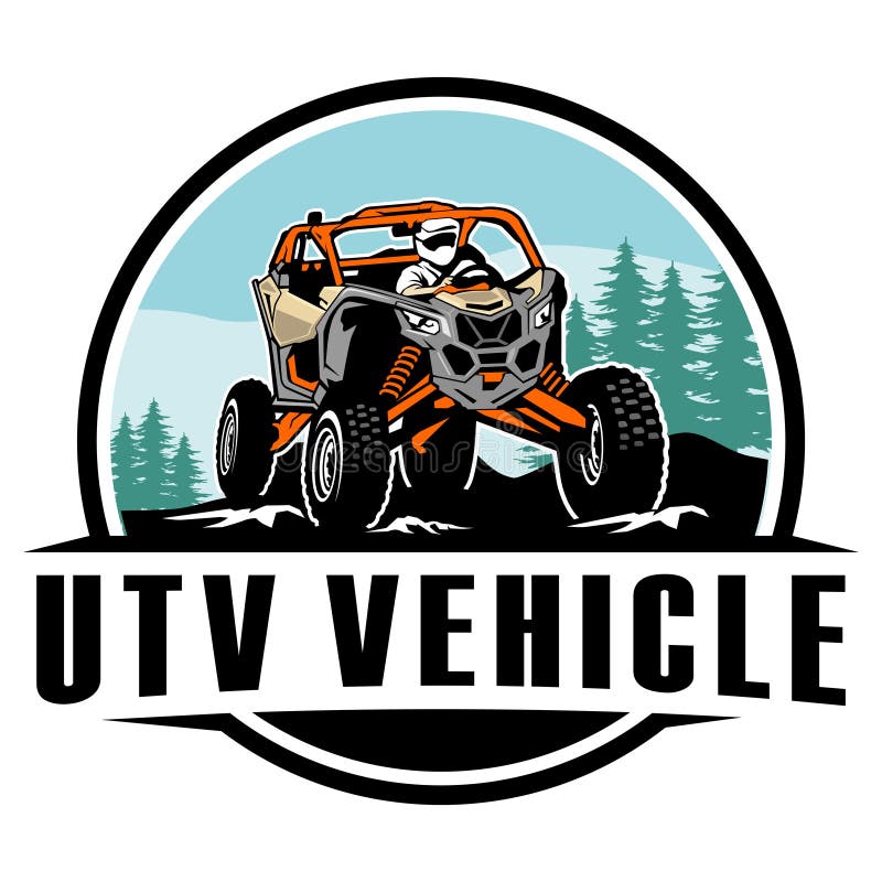 Utv logo design stock vector. Illustration of auto, icon - 243426741