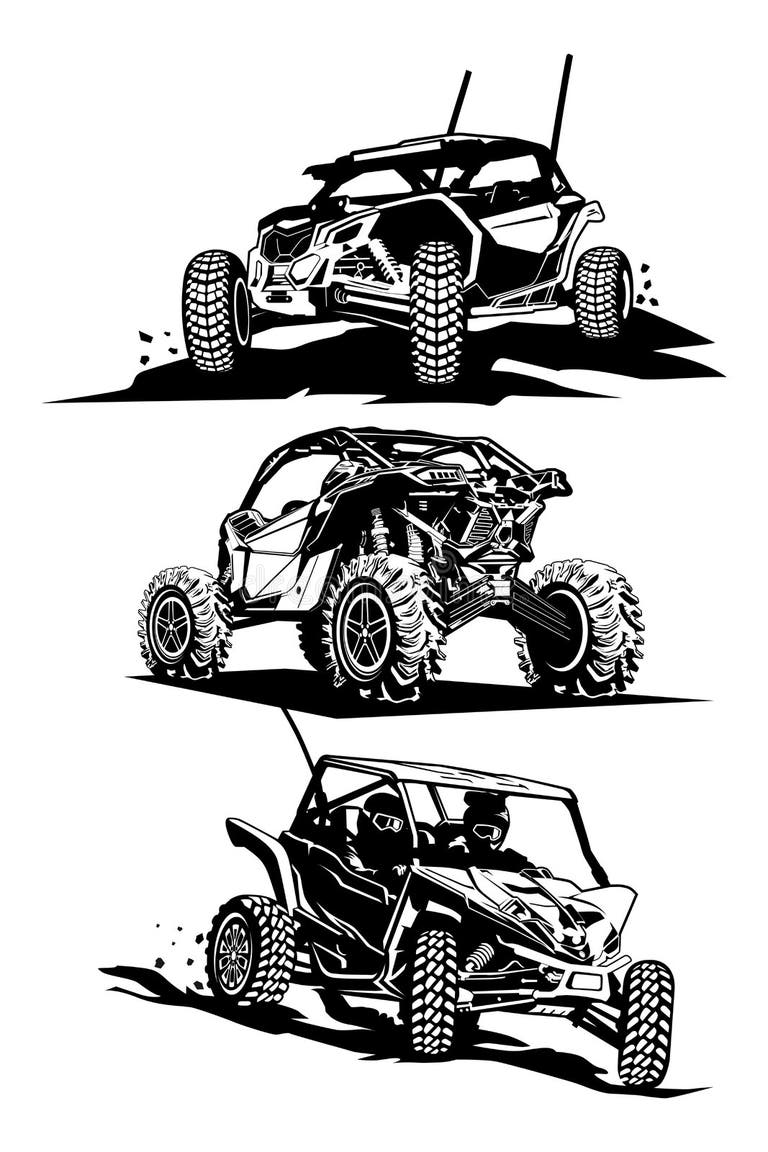 Utv Silhouette Stock Illustrations – 134 Utv Silhouette Stock ...
