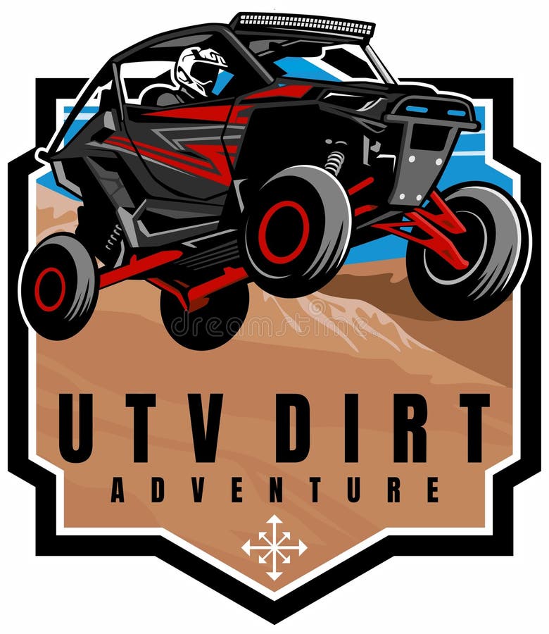 UTV Offroading Social Club Logo Design Vector Stock Vector ...