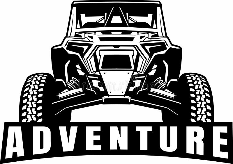 UTV Offroading Social Club Logo Design Vector Stock Vector ...