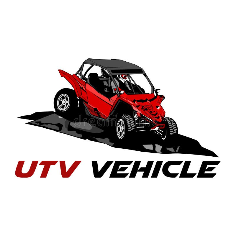 Utv Vehicle Design Logo Icon Stock Vector - Illustration of mountain ...