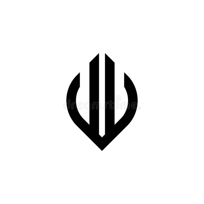 UU Logo Monogram Geometric Shape Style Stock Vector - Illustration of ...