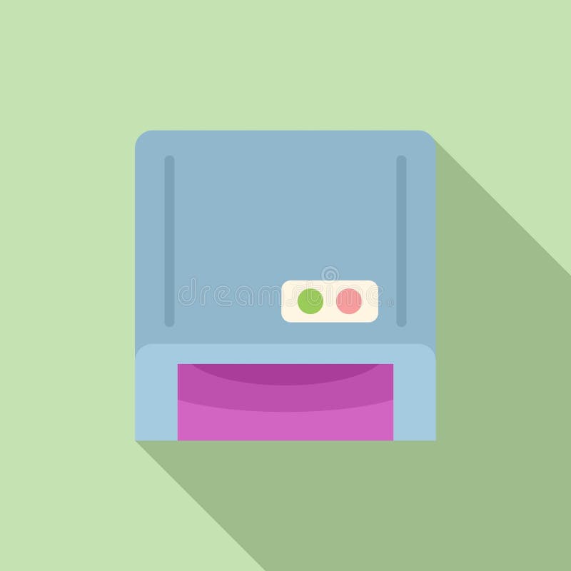 UV Lamp Device Icon Flat Vector. Ultraviolet Light Stock Vector ...