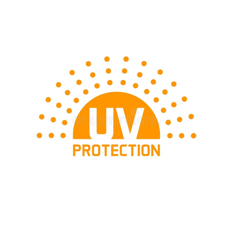 Uv Protection Icon Vector Isolated, Anti Sun Protect Label Stock Vector ...