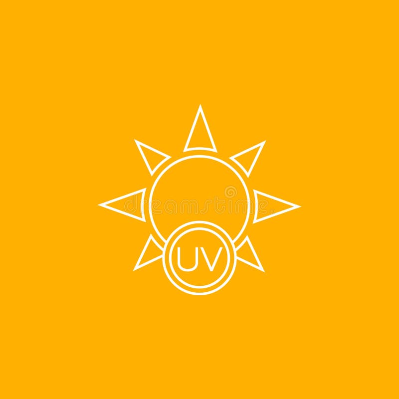 Sun Rays Protection. Heat Reflector Icon. Heatproof Material. Sun Icon ...