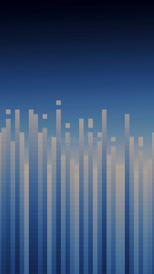 UV Sound Level Meter Abstract Background Stock Illustration ...