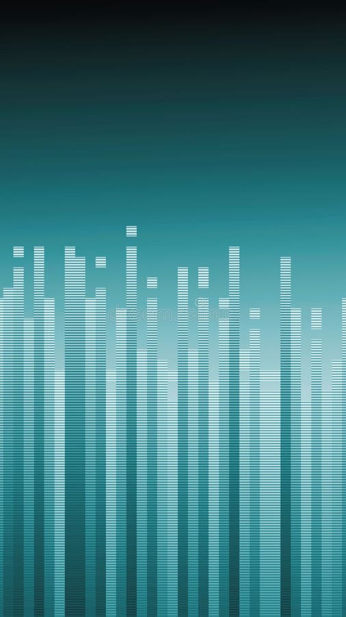 UV Sound Level Meter Abstract Background Stock Illustration ...