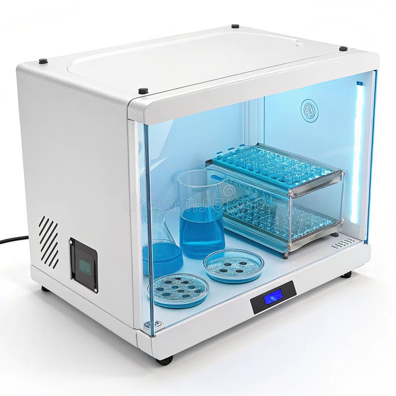 UV Sterilization Box for Lab Equipment Stock Illustration ...