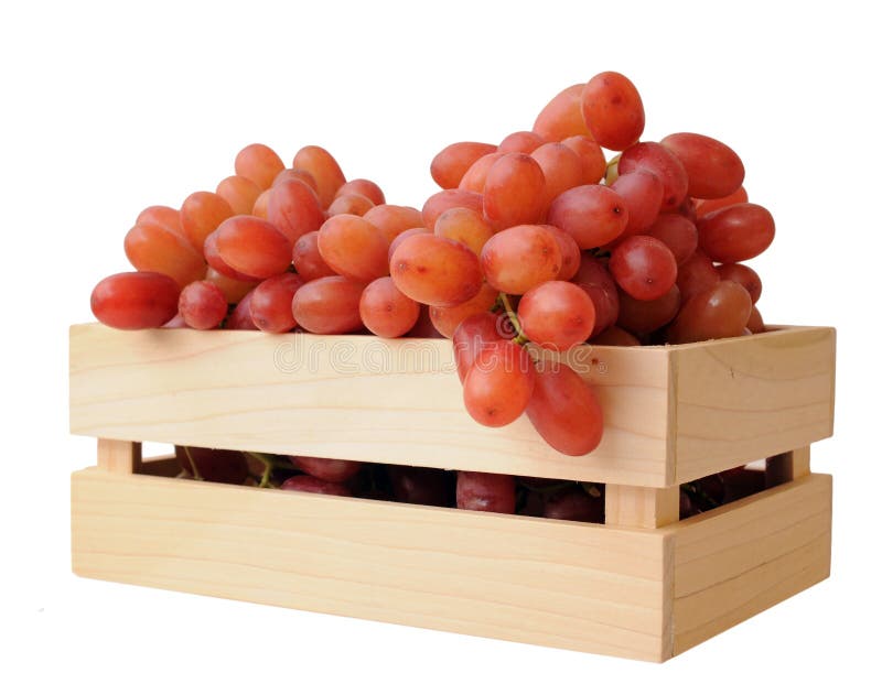 Uva en cajón imagen de archivo. Imagen de alimento, embalaje - 30186877