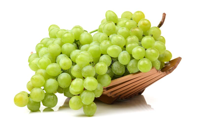 Uva verde foto de archivo. Imagen de cubo, amarillo - 103175720