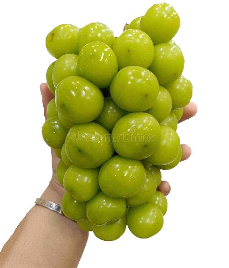 Uvas Japonesas Uvas Simuscus Uvas Coreas Fruta Corea Foto de archivo ...