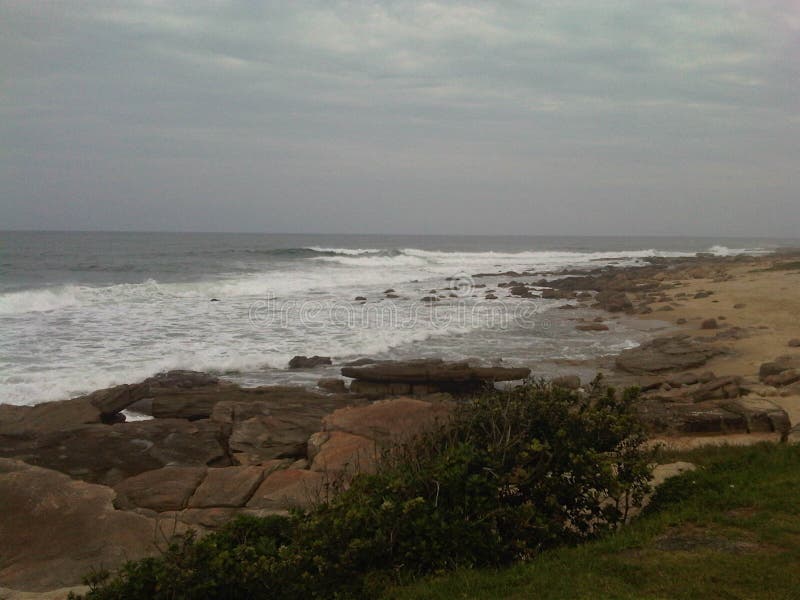 Uvongo stock photo. Image of africa, uvongo, cloudy, south - 48157500