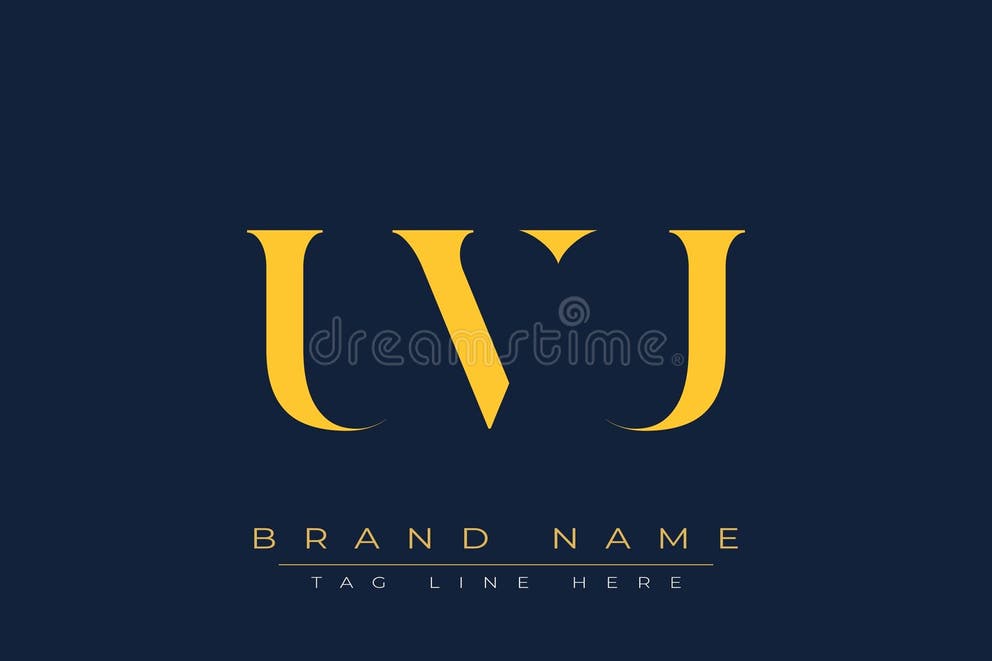 UVU Abstract Letter Logo Design Stock Vector - Illustration of sign ...