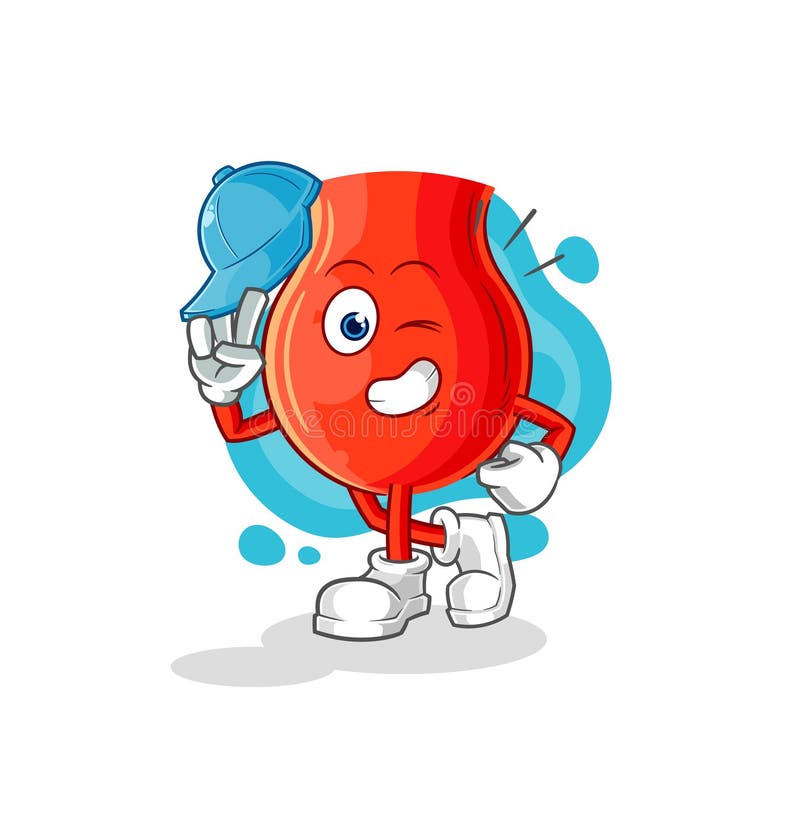 Uvula Young Boy Character Cartoon Stock Vector - Illustration of happy ...