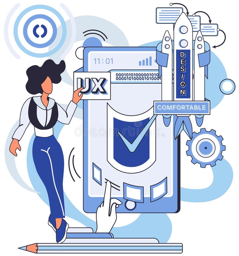 Ux Design Metaphor Ux Navigator Guiding Users Through User Interface Designing Software