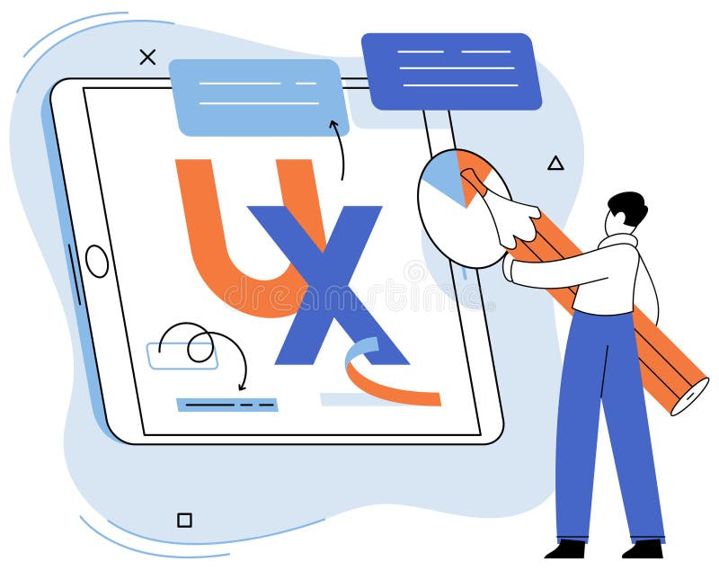 UX Design Metaphor. UX, Signpost Leading Users through Software ...
