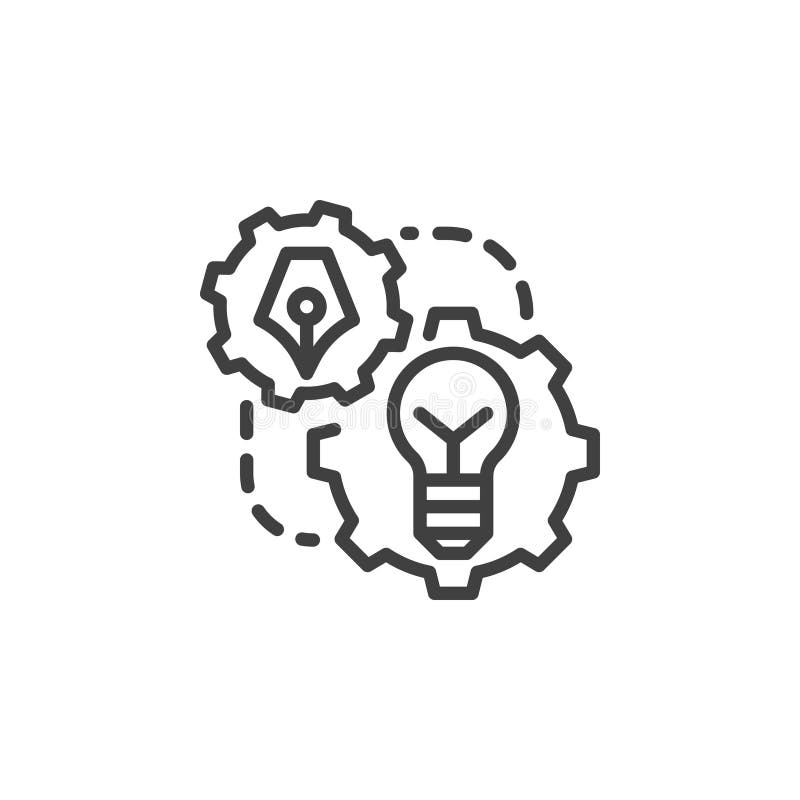 HR process line icons set stock vector. Illustration of hollow - 290780243