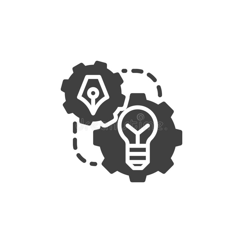 UX Design Process Vector Icon Stock Vector - Illustration of pixel ...