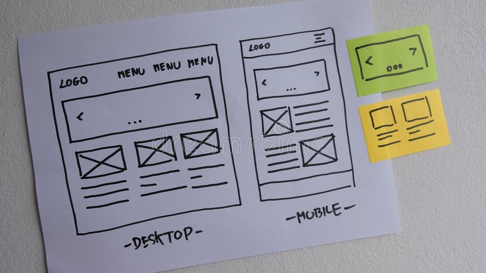 UX Mobile Application Wireframe. Sketch, Prototype, Framework, Layout ...