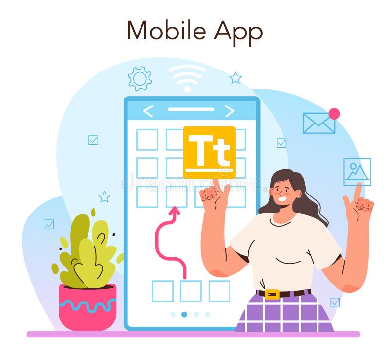 UX and UI Designer Online Service or Platform. User Interface Design ...