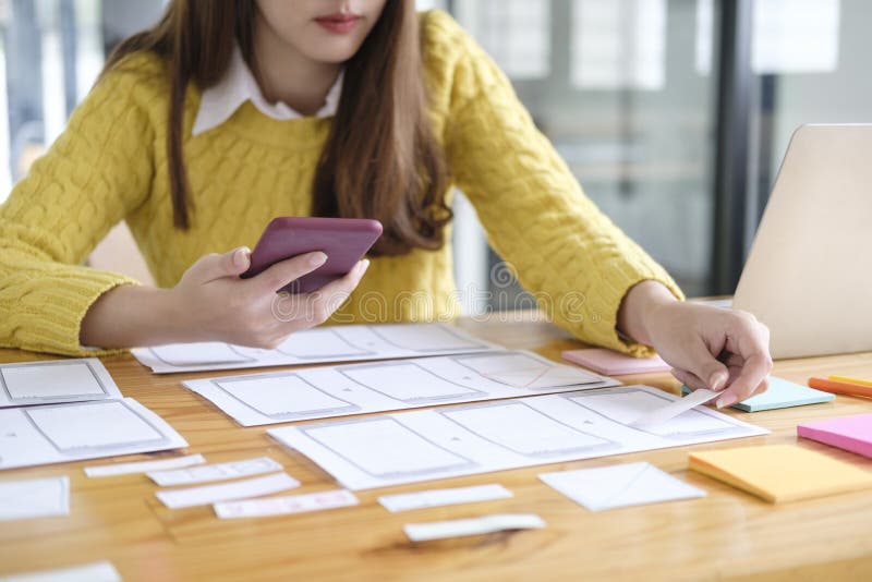 UX UI and Programming Development Technology. Stock Image - Image of hacker, html: 243497949